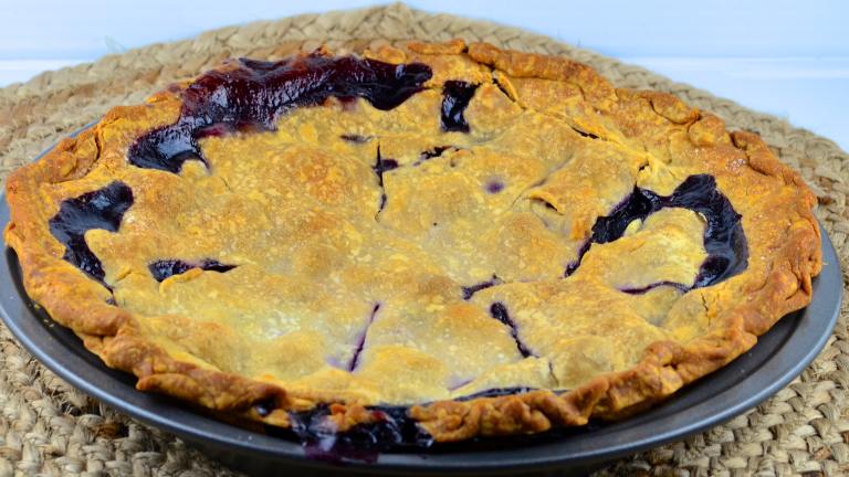 Blue Ribbon Wild Blueberry Pie Recipe - Food.com