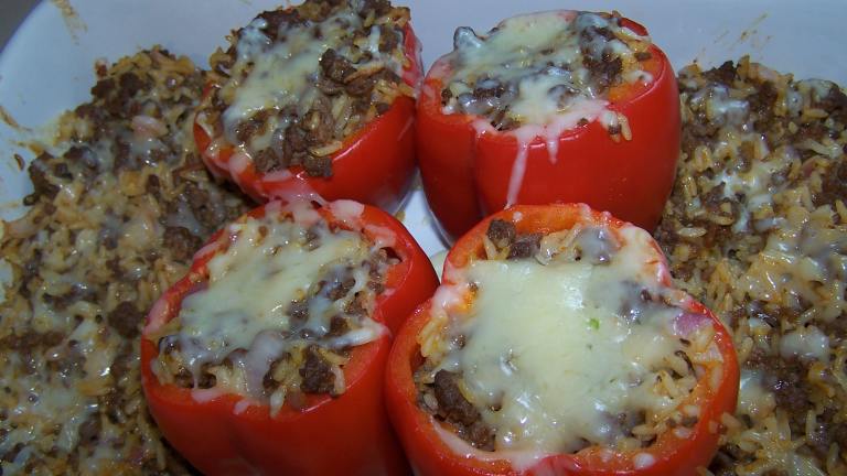 Nawlins-Style Stuffed Bell Peppers Recipe - Food.com