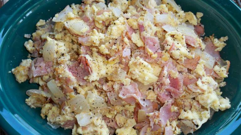 Ham and Eggs With Parmesan Recipe - Food.com