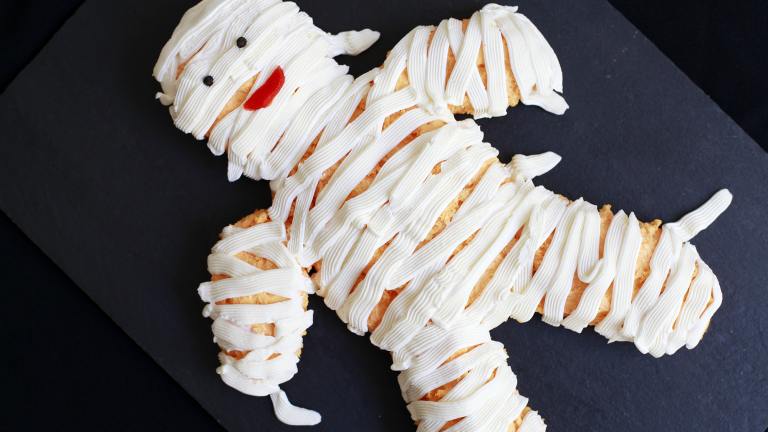 Yummy Mummy Cheese Spread (Mummy Shape) Halloween Recipe - Food.com