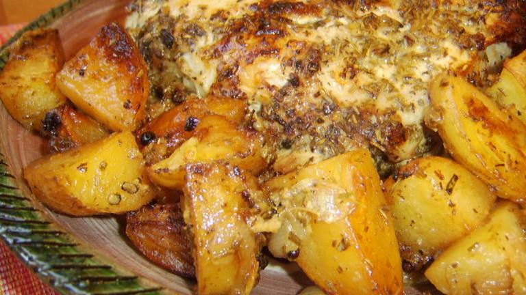 Pork Shoulder Roast With Potatoes Recipe Food