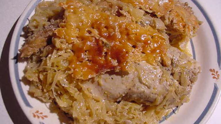 Baked Chicken Reuben in a Cast Iron Skillet Recipe - Food.com