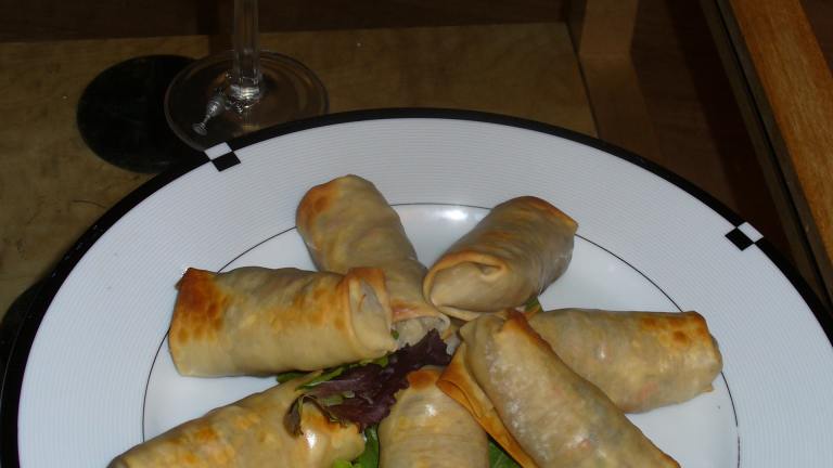 Baked Fish and Fowl Spring Rolls Recipe - Food.com