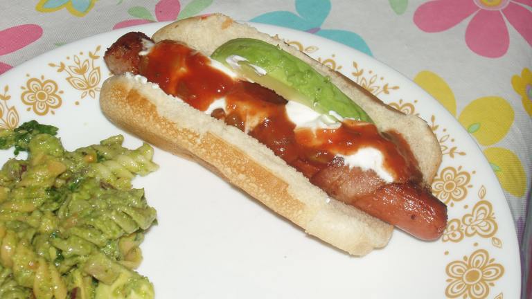 Bacon-Wrapped Hot Dogs With Avocado Recipe - Food.com