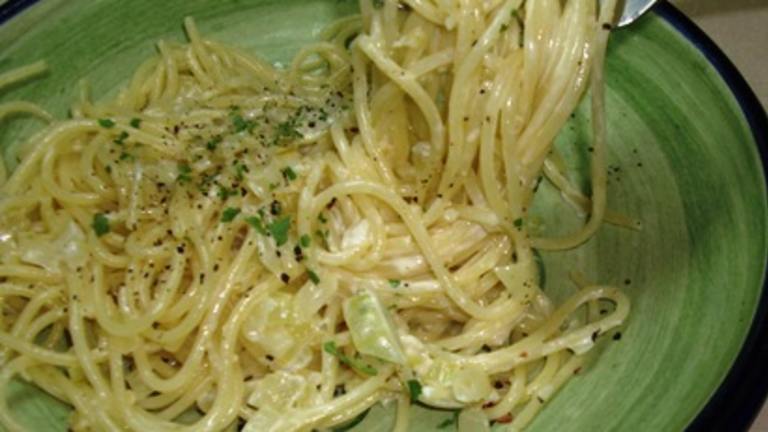 Onion and Yogurt Spaghetti Recipe - Food.com
