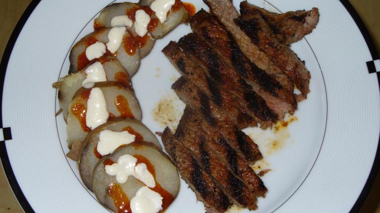 Spanish Spice Rubbed Rib-Eye With Sherry Vinegar Steak Sauce Recipe ...