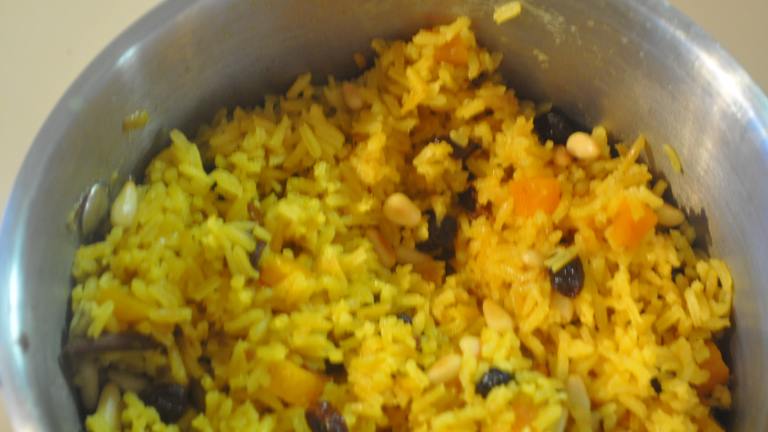 Spiced Basmati Rice With Fruit and Pine Nuts Recipe - Food.com