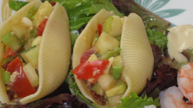 Spicy Shrimp Stuffed Shells Salad Recipe - Food.com