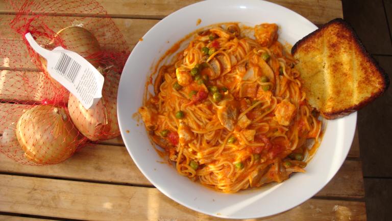 Pasta With Chicken and Vodka Sauce Recipe - Food.com