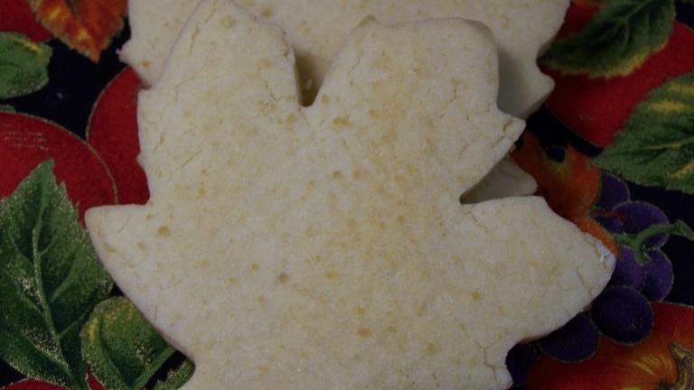 Maple Shortbread Cookies - Rolled Version Recipe - Food.com