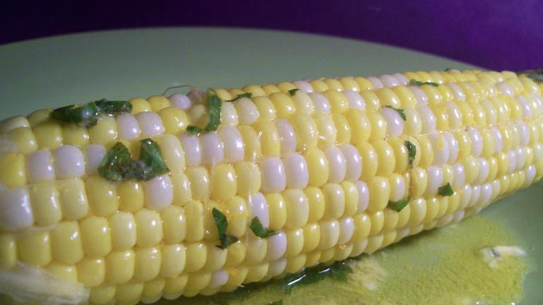 Steamed Corn With Basil Butter Recipe - Food.com