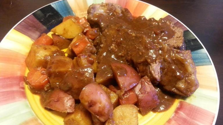 Cowboy Chuck Roast With Onion Gravy Recipe - Food.com