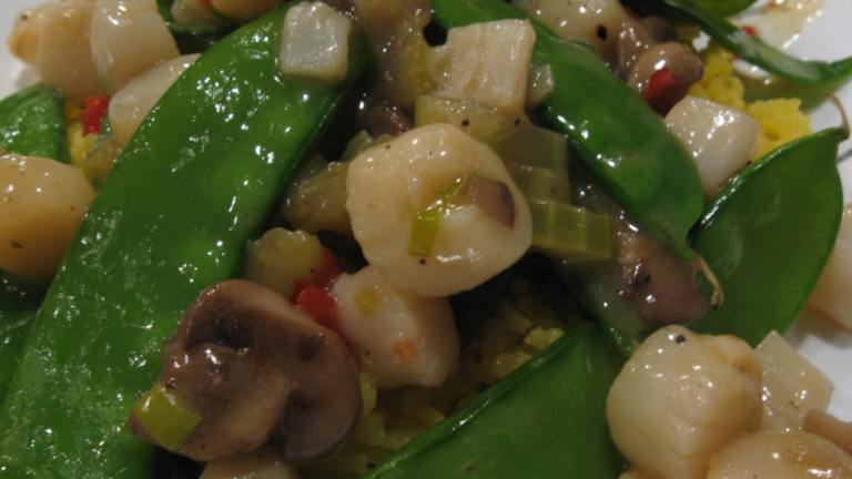 Scallops With Vegetables Recipe - Food.com