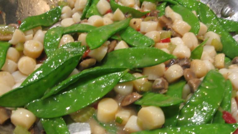 Scallops With Vegetables Recipe - Food.com