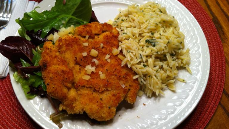 Chicken Milanese With Baby Spring Greens Recipe - Food.com
