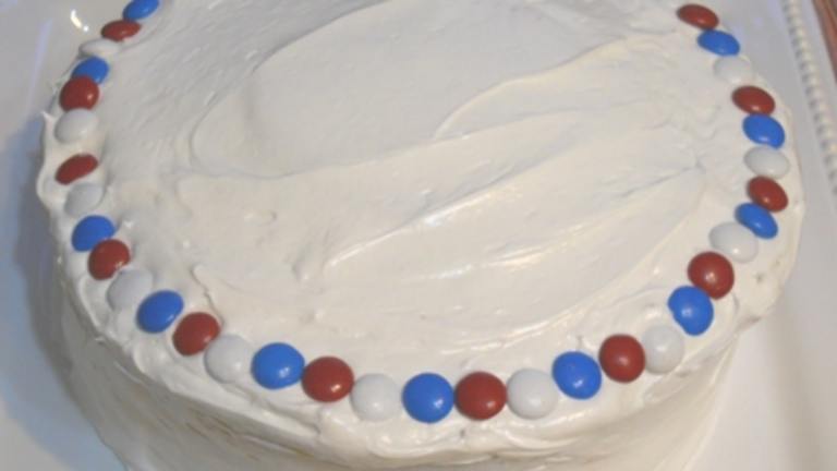 Red, White & Blue Layered Cake Recipe - Food.com