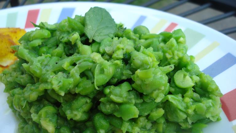 Smashed Peas With Mint Butter Recipe - Food.com
