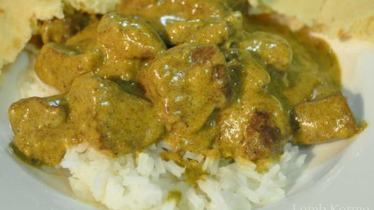 Lamb Korma Over Rice Recipe - Food.com