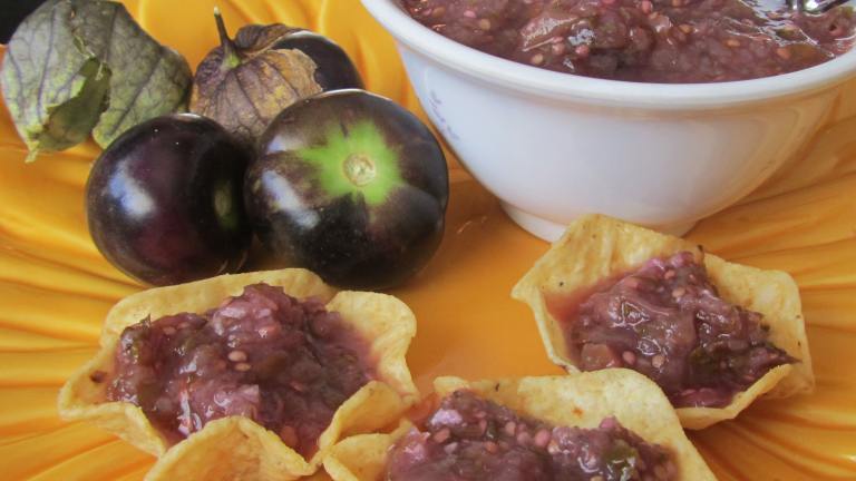 Salsa Violeta / Purple Tomatillo Salsa Recipe - Food.com
