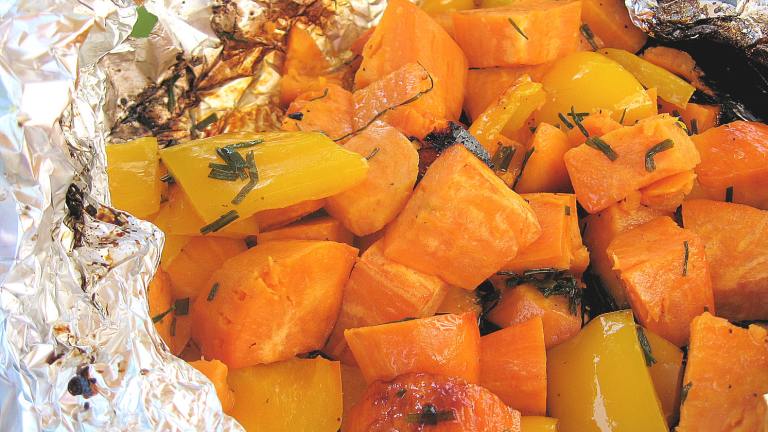 Grilled Sweet Potato and Pepper Packets Recipe - Food.com