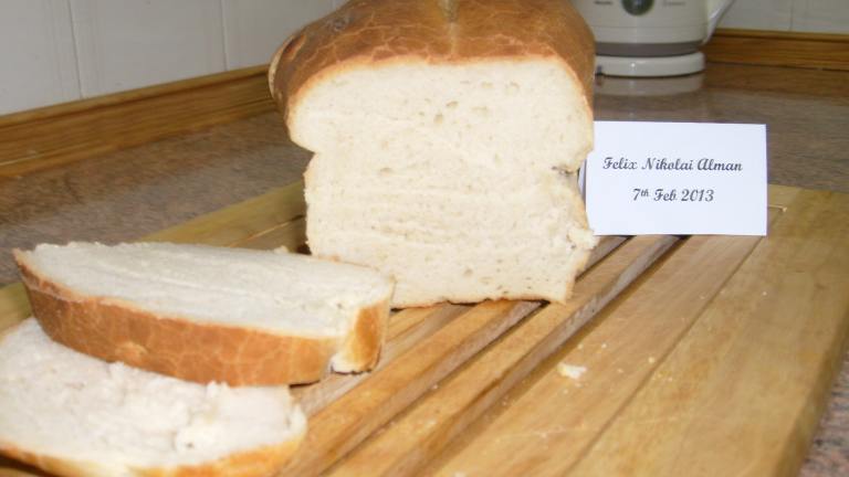 Felix's Simple White Bread Recipe - Food.com