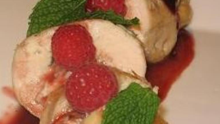 Boursin Stuffed Chicken Breasts With Raspberry Sauce Recipe - Food.com