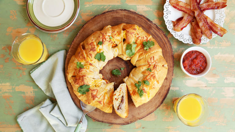 Bacon, Egg and Cheese Ring Recipe - Food.com