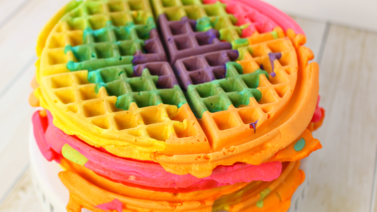Rainbow Waffles Recipe - Food.com