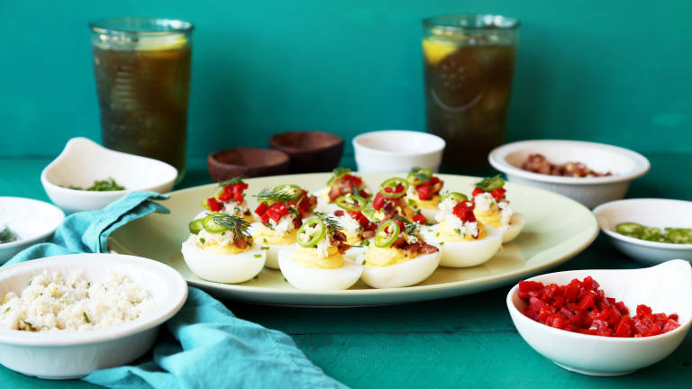 Surf and Turf Deviled Eggs Recipe - Food.com