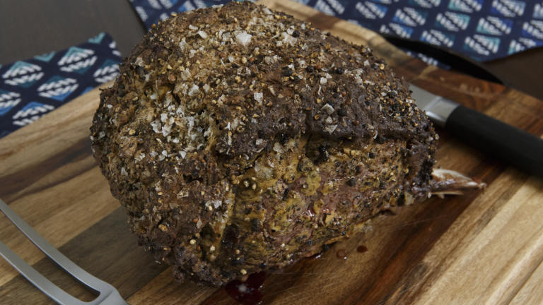 Mustard-Roasted Prime Rib Recipe - Food.com