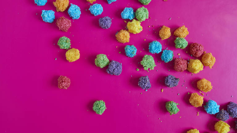 Macaroon Pom Poms Recipe - Food.com