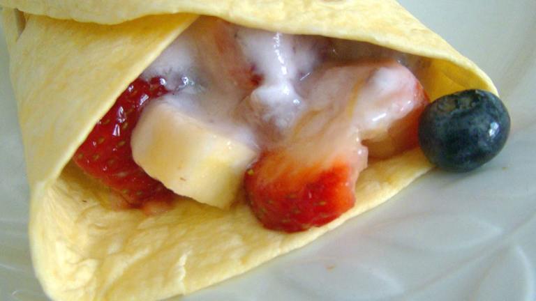 Fresh Fruit Salad Pita Recipe - Food.com