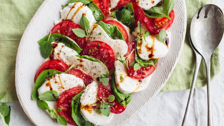 Mozzarella, Tomato and Basil Salad Recipe - Food.com