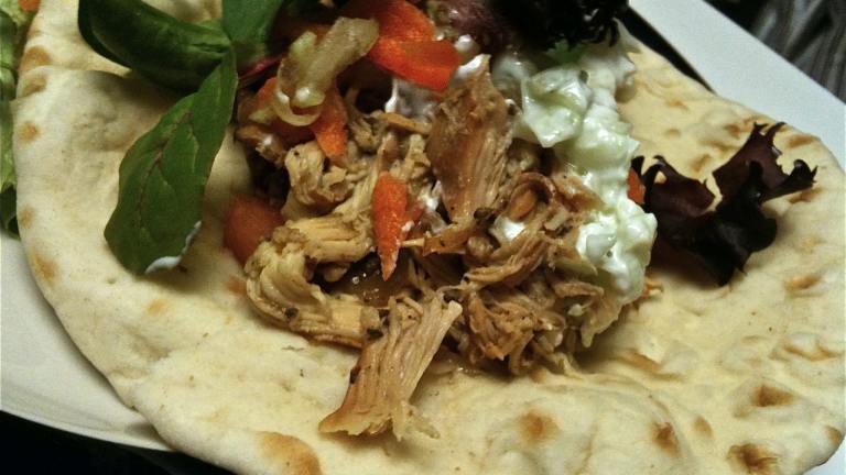 Greek Chicken Pita Pockets - Crock Pot! Recipe - Food.com