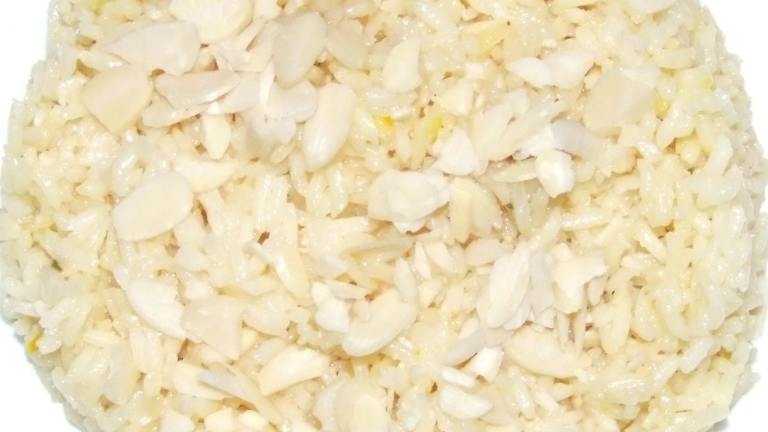 Garlic-Almond-Sherry Rice with Saffron Recipe - Food.com