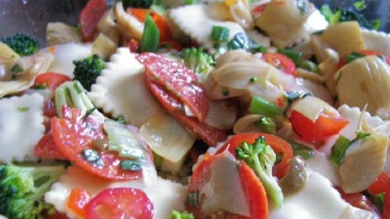 Mini Ravioli Antipasto Salad Recipe - Food.com