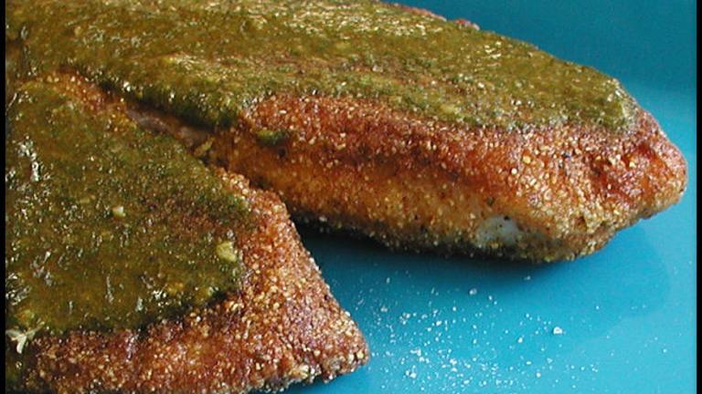 Fried Fish With Moroccan Herb Sauce Recipe - Food.com