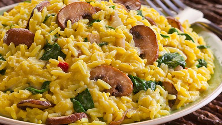 Creamy Spinach & Mushroom Risotto Recipe - Food.com