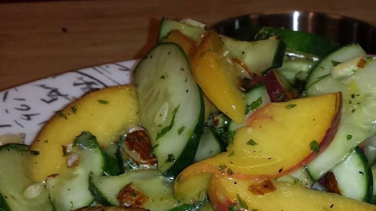 Peach & Cucumber Salad Recipe - Food.com