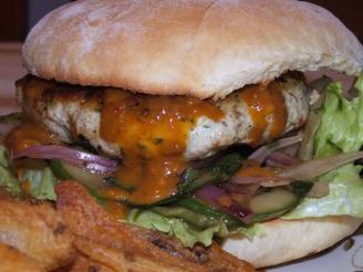 Tandoori Chicken Burgers With Creamy Chutney Recipe - Food.com