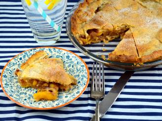 Crustless Peach Pie Recipe - Food.com