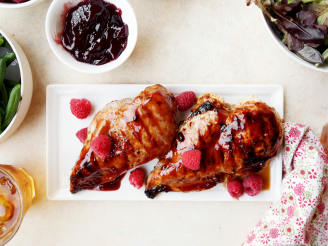 Black Raspberry Glazed Chicken With Wild Rice Stuffing Recipe - Food.com