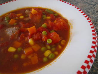 Mom's Vegetable Soup With Chicken or Beef(German Gemuse Suppe) Recipe ...