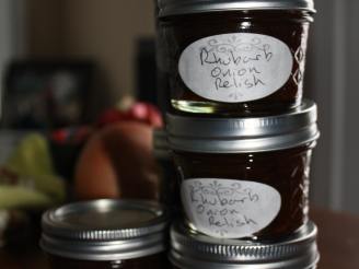 Canadian Spiced Rhubarb and Onion Relish Recipe - Food.com