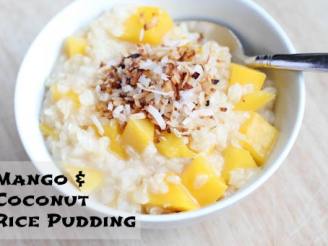 Mango and Coconut Rice Pudding Recipe - Food.com