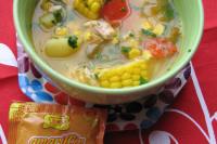 Peruvian-Style Corn, Pepper and Chicken Soup Recipe - Food.com