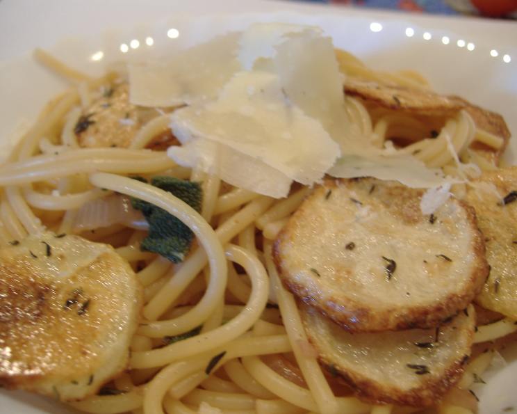 Spaghetti With Potato, Sage and Lemon Recipe - Food.com