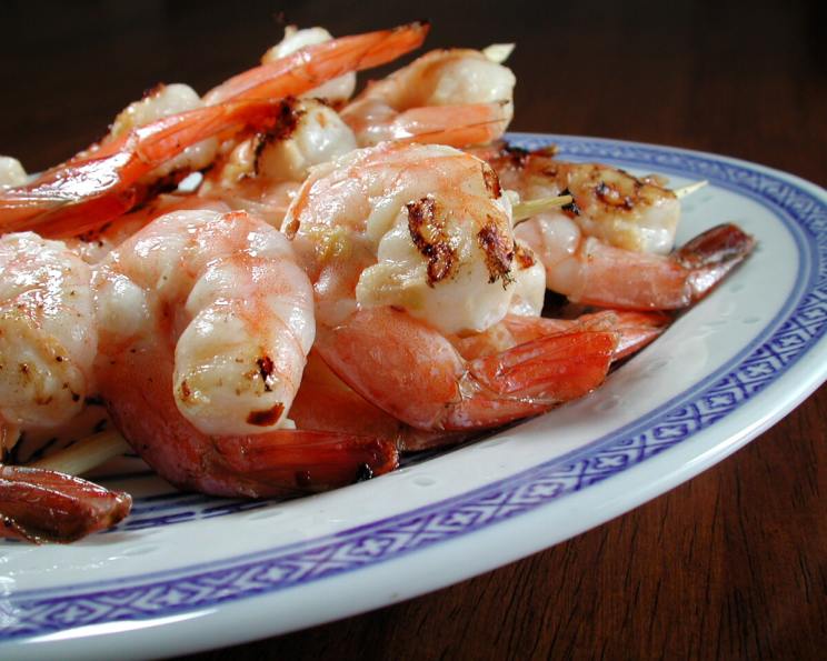 Simple Skewered Shrimp Recipe - Food.com