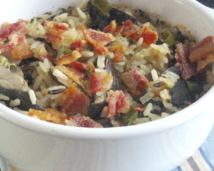 Wild Rice With Bacon Recipe - Food.com