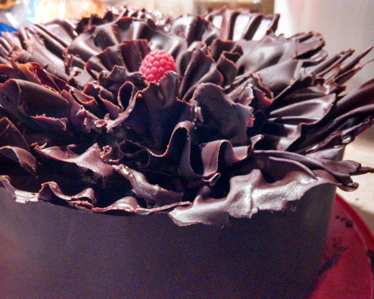 Chocolate Raspberry Ruffle Cake Recipe - Food.com